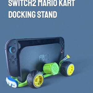 3D Printed DIY Mario Cart Switch Stand - Etsy