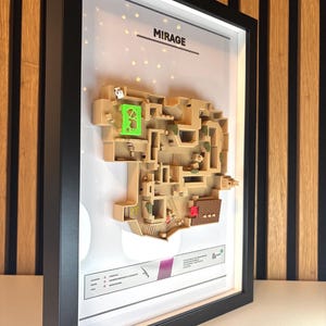 3D Printed DIY Gaming Map “mirage” Inspired by “counter Strike” - Etsy