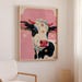 Pink Cow Print: Funky Western Farmhouse Art (digital Download), Boho ...