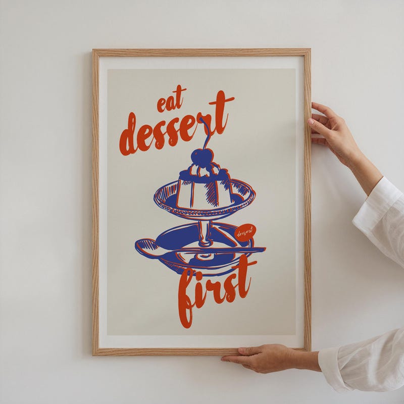 Eat Dessert First - Etsy