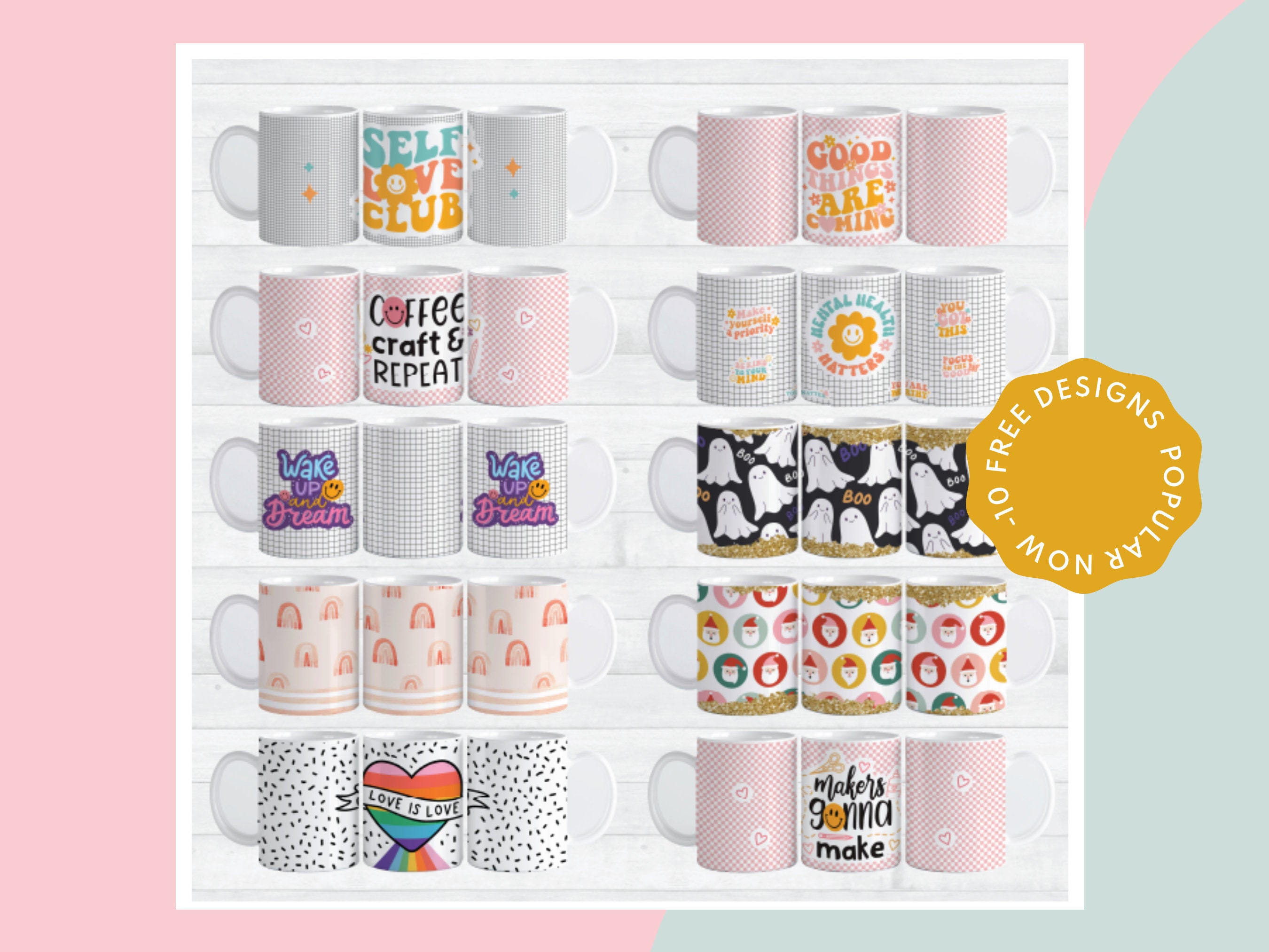 Boss Lady Coffee Mug Girl Boss Mug Wrap Sublimation Mug Wrap - Etsy