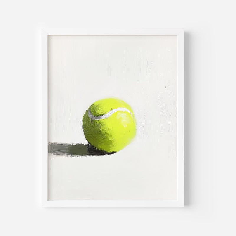 Tennis Art Paintings - Etsy