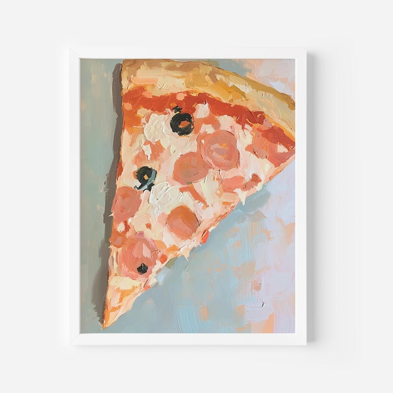 Pizza Art - Etsy