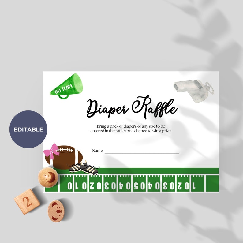 Diaper Raffle Invitation, Diaper Request Baby Shower, Pampers Insert ...
