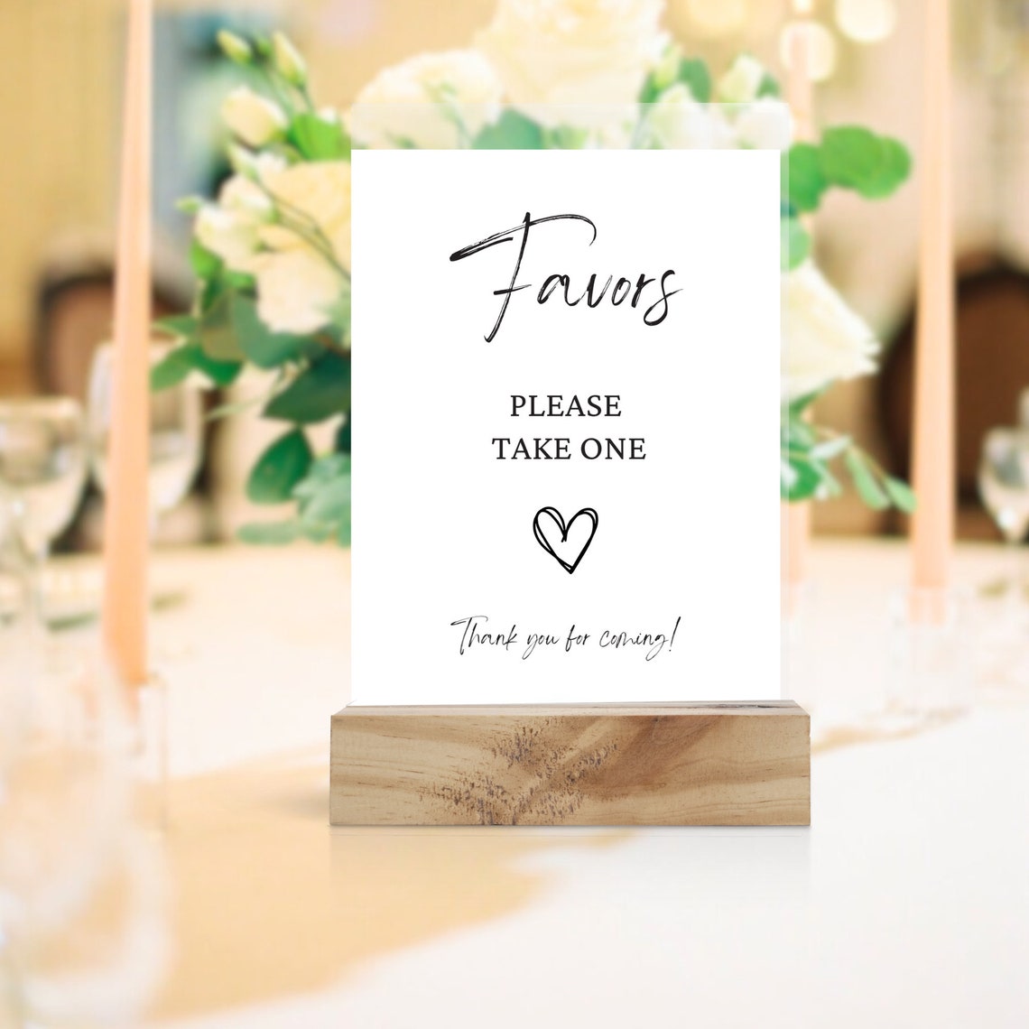 Wedding Signs Bundle, 20 Modern Wedding Signs Template, Minimalist ...