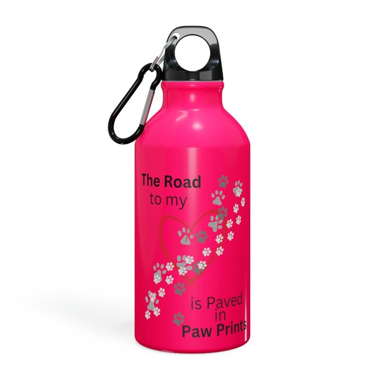 Paw Prints Sport Bottle - Etsy