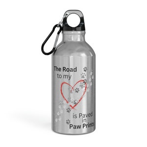 Paw Prints Sport Bottle - Etsy