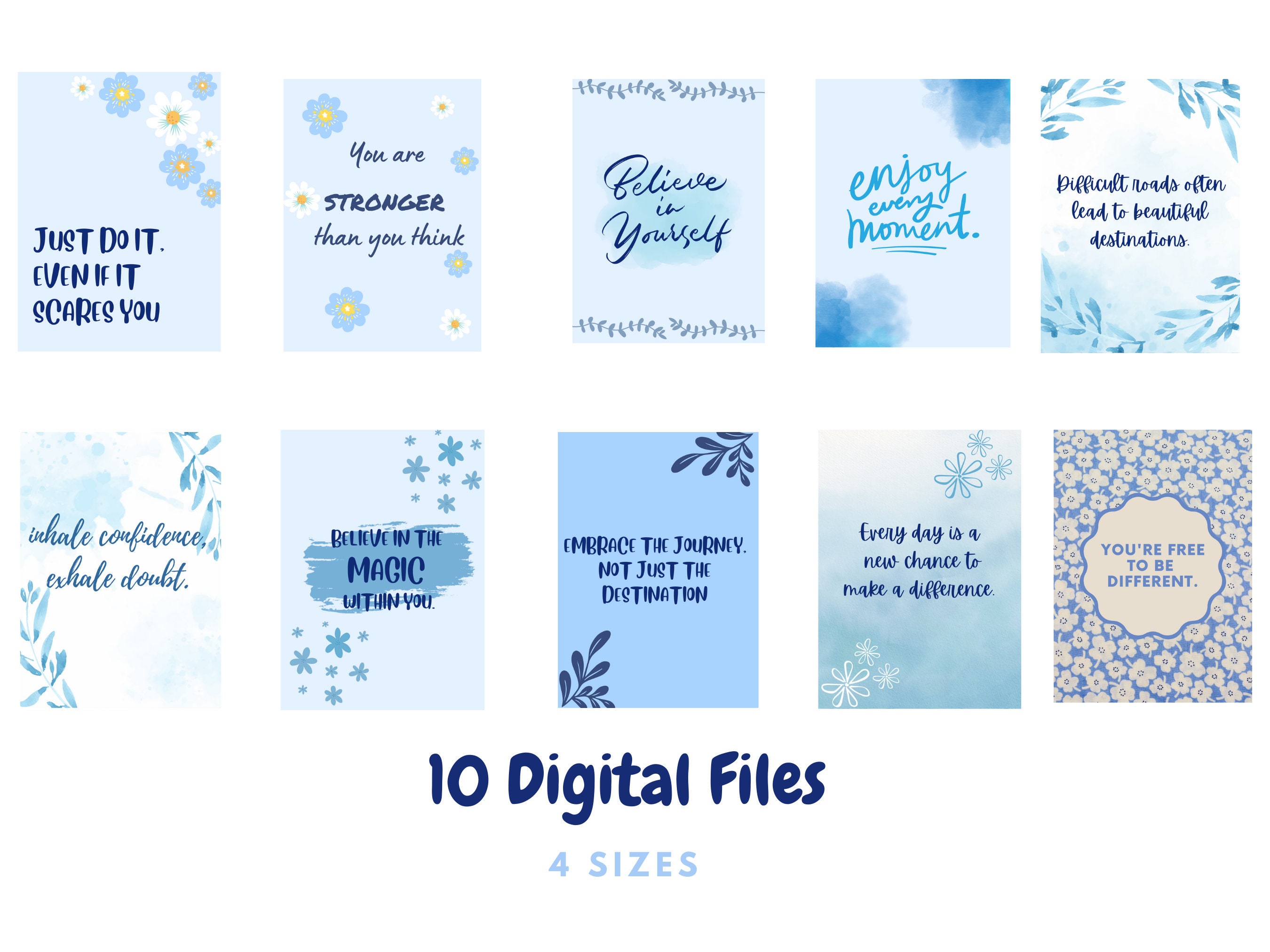 Mental Health Awareness Inspirational Posters | Motivational Poster for ...