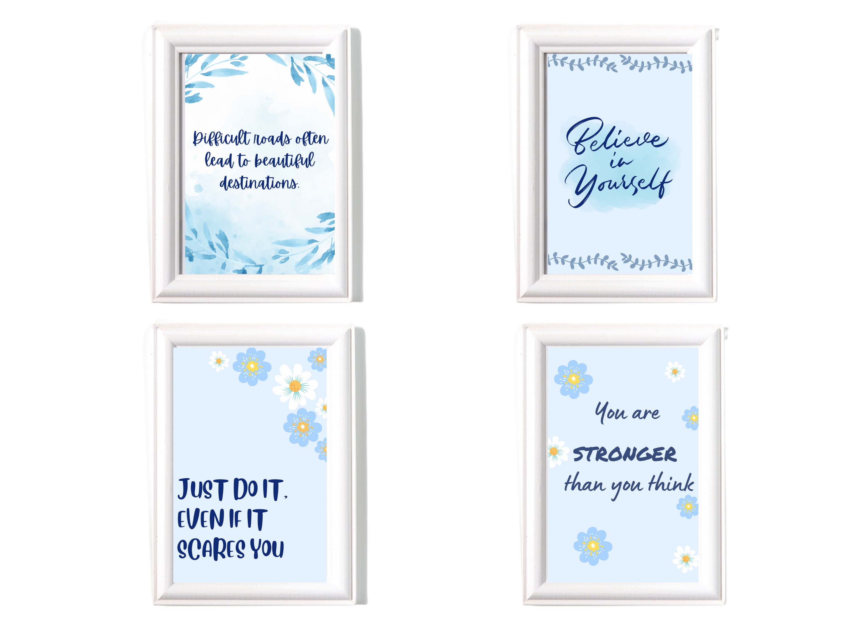 Mental Health Awareness Inspirational Posters | Motivational Poster for ...