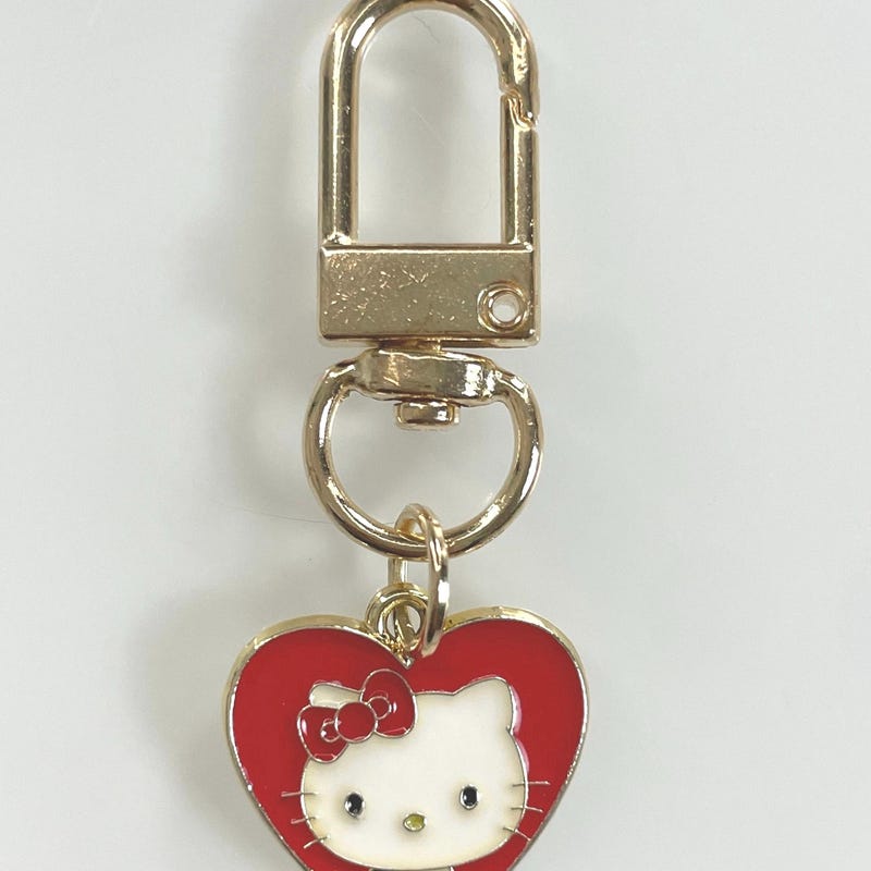 Hello Kittys Keychain - Etsy