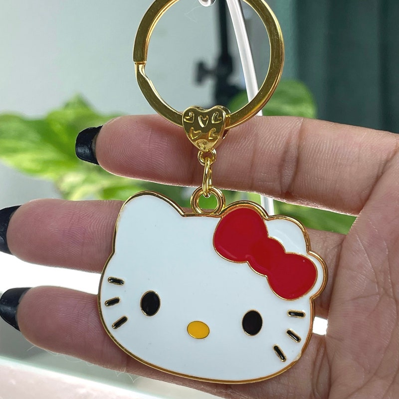 Hello Kittys Key Chain - Etsy
