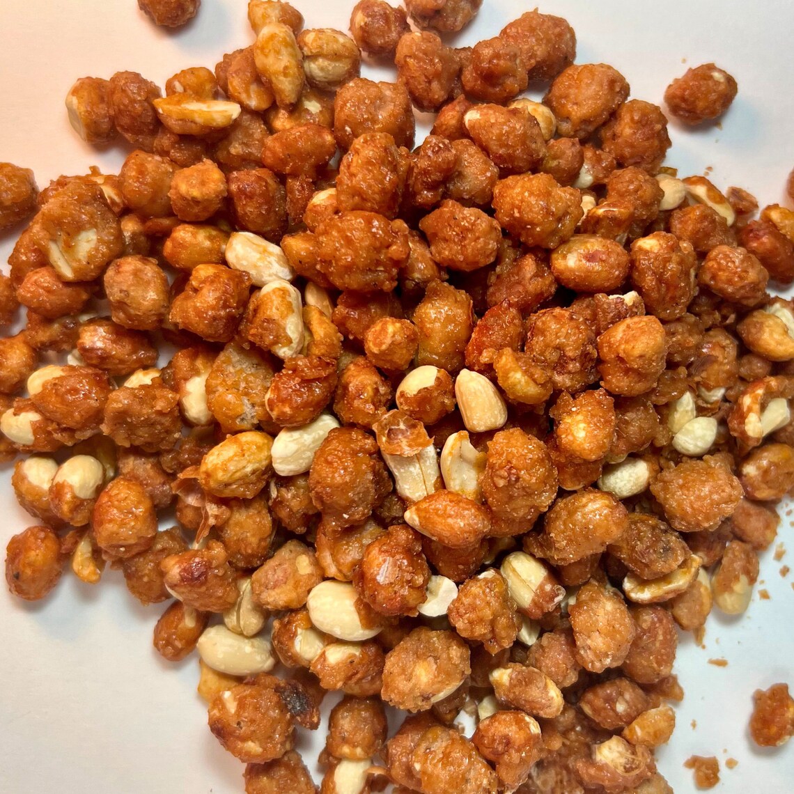 Sweet & Spicy Candy Coated Peanuts | Set of 3 Bags, 10 Ounces Each - Etsy