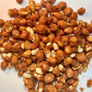 Sweet & Spicy Candy Coated Peanuts | Set of 3 Bags, 10 Ounces Each - Etsy