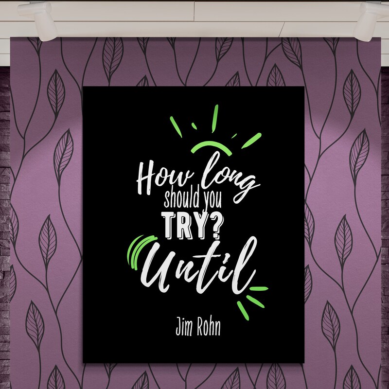 Jim Rohn Quote - Etsy