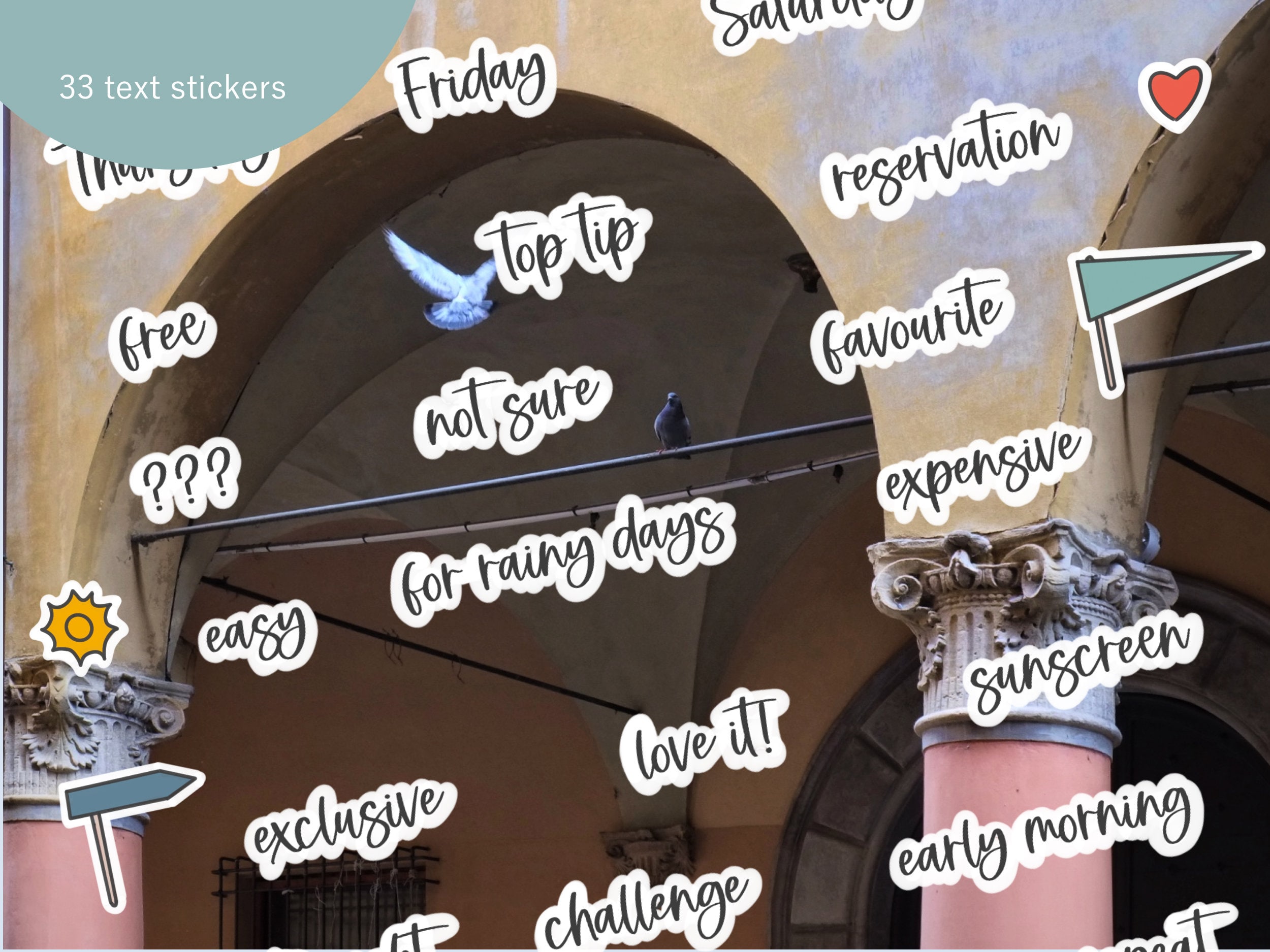 Fun Digital Travel Planning Moodboard PDF Download or Holiday Memory ...