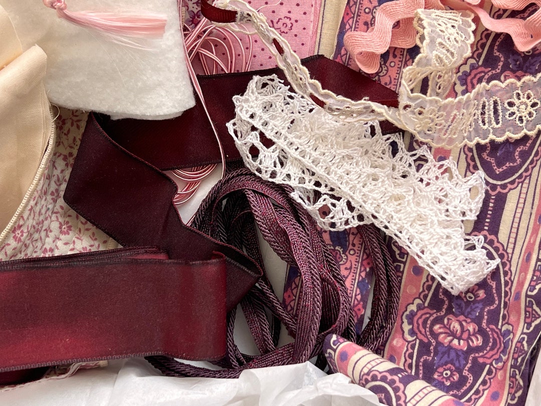 Vintage Slow Stitch and Junk Journaling Kits Including a Group of ...