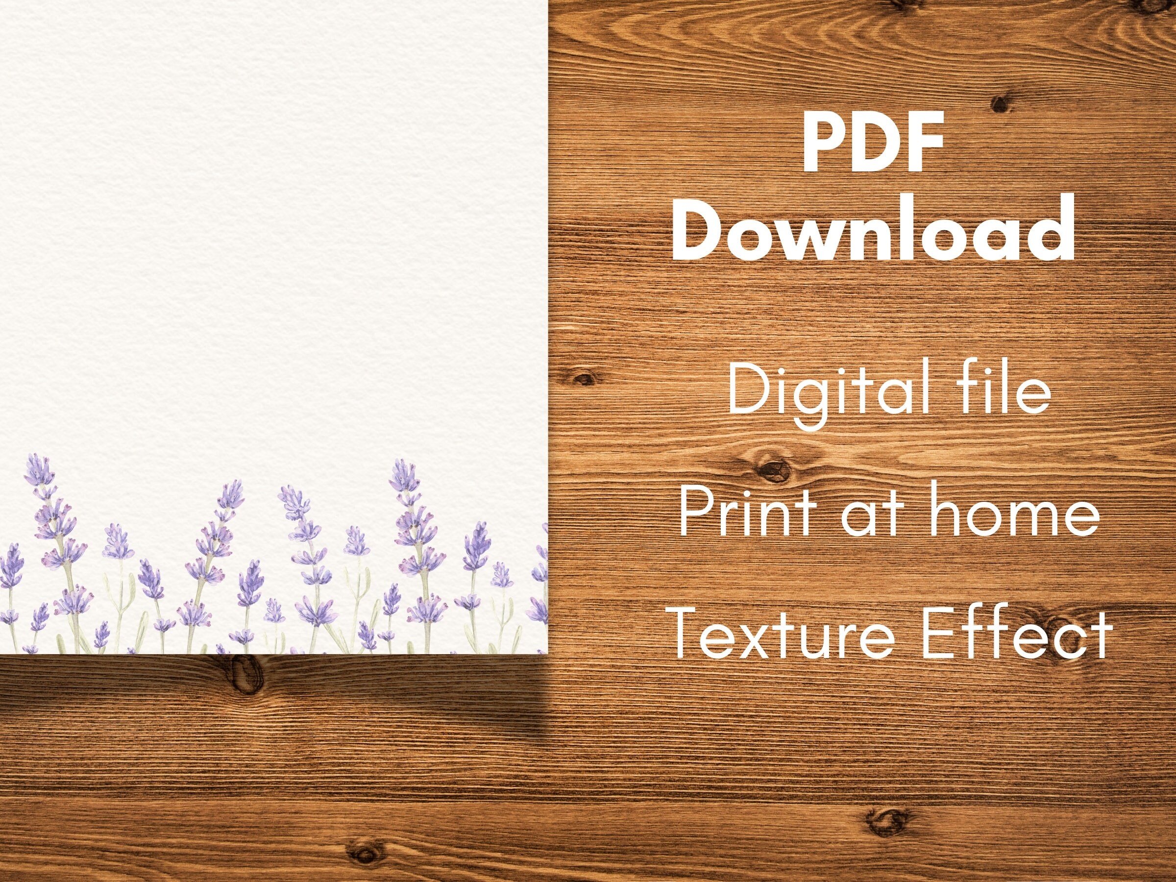 Printable Stationary Spring Flowers Printable Letter Paper Lined Paper ...