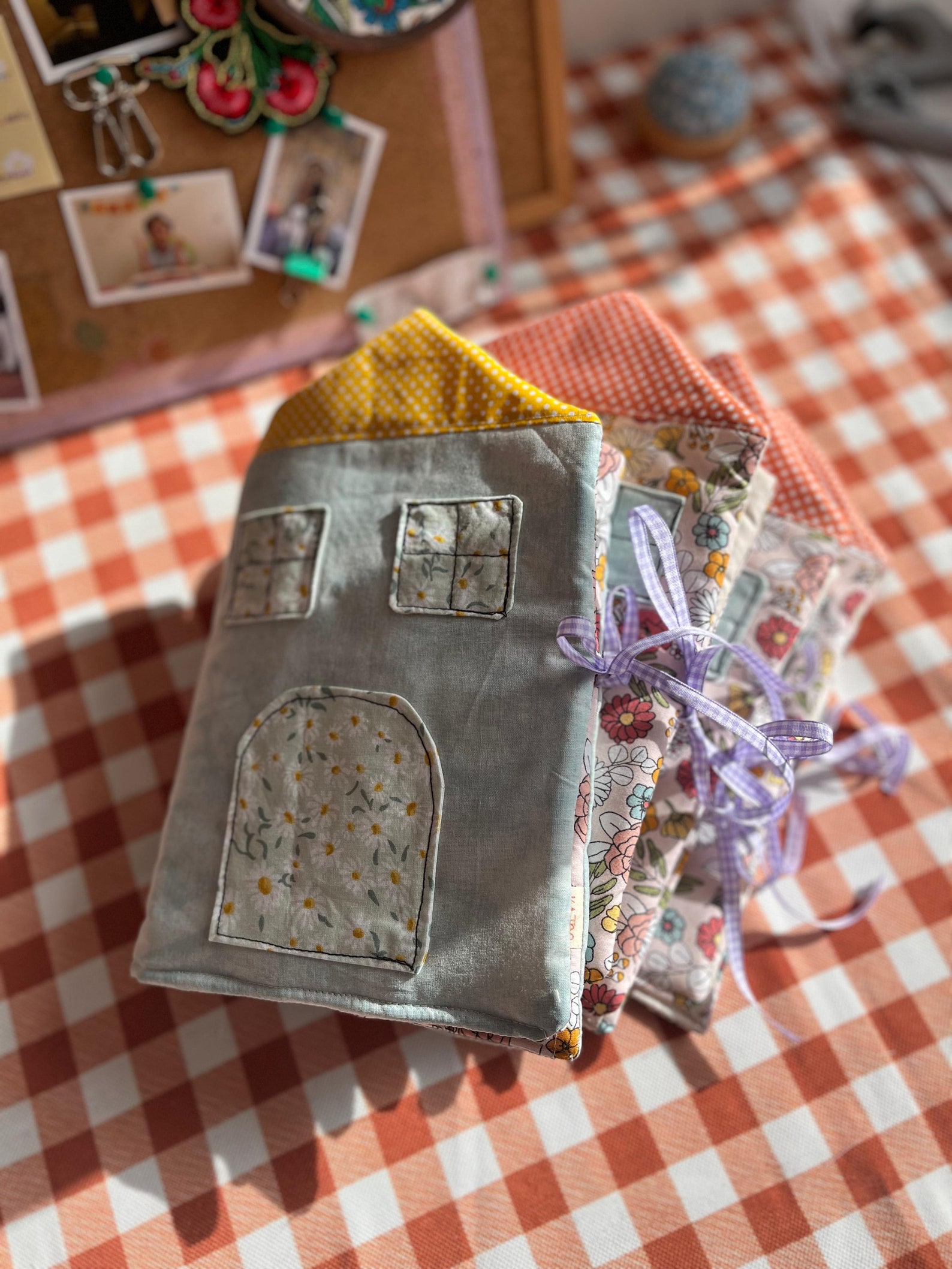 Customizable Fabric Doll House: Montessori Educational Toy - Etsy