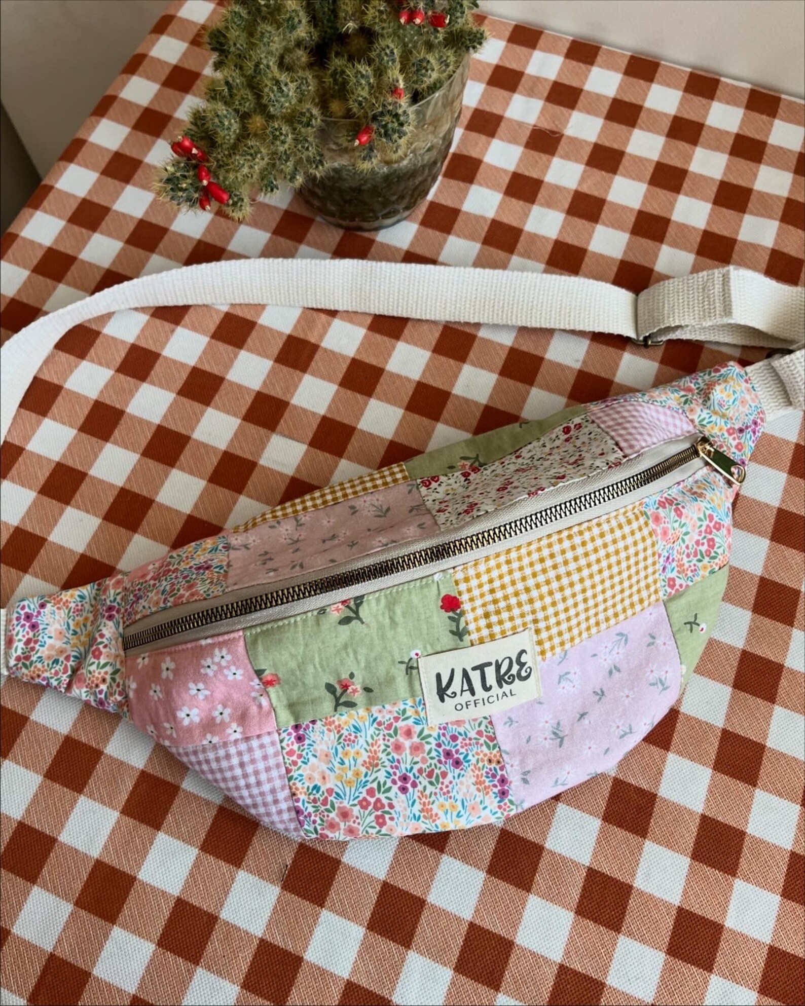 Patchwork Fanny Bag, Quilted Fanny Bag, Belt Bag, Cumstom Bag ...
