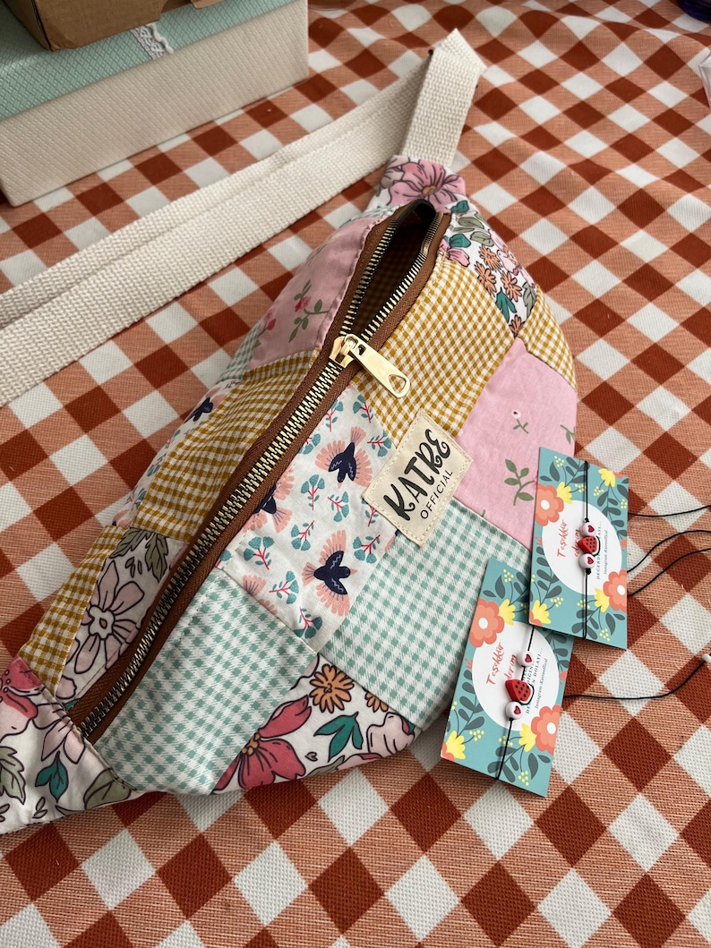 Patchwork Fanny Pack: Custom Quilted Belt Bag - Etsy