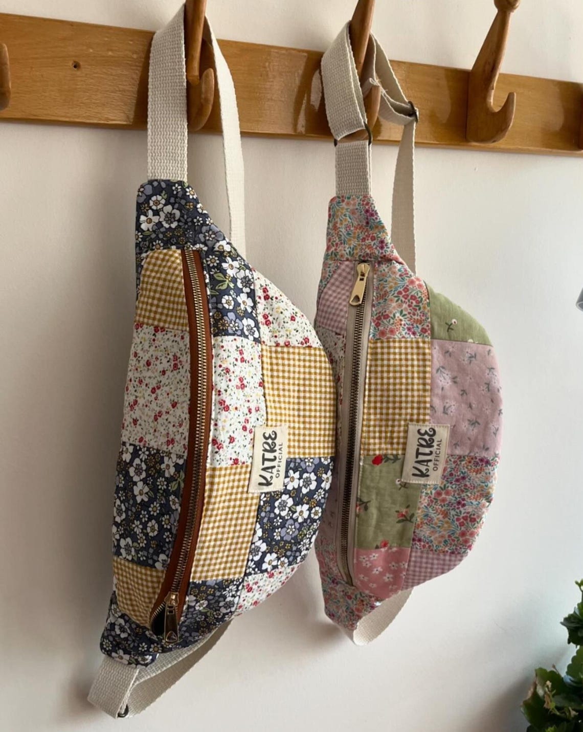 Patchwork Fanny Pack: Custom Quilted Belt Bag - Etsy