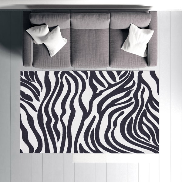 Animal Print Rug - Etsy