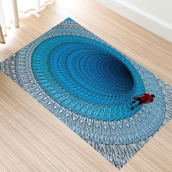 3d Illusion Rug - Etsy