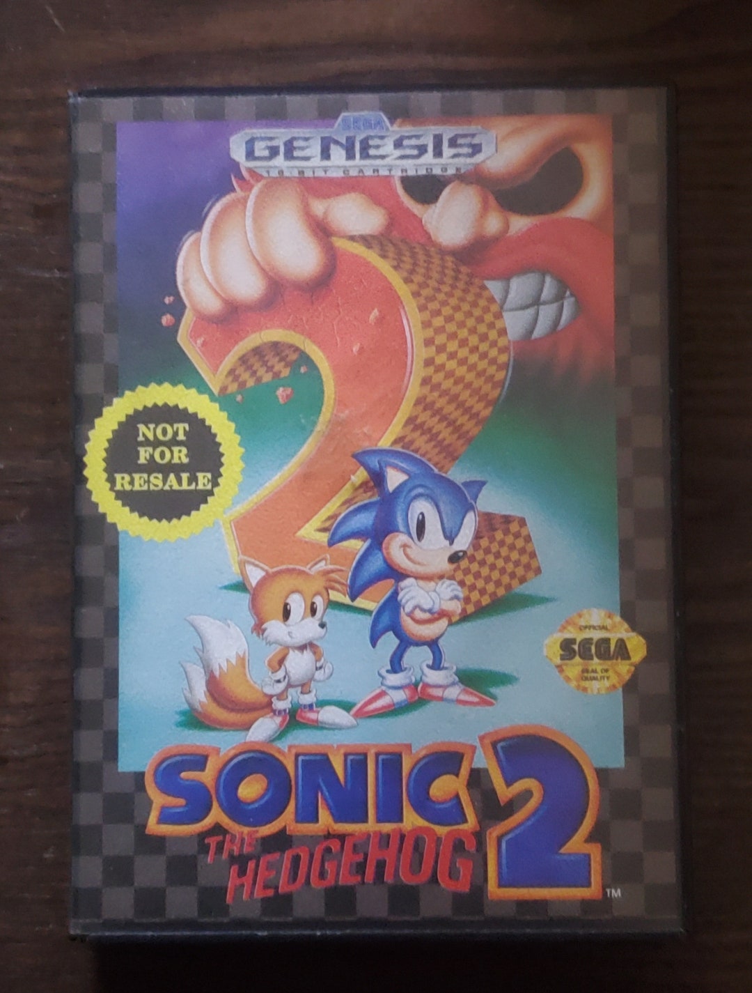 Sonic the Hedgehog 2 sega Genesis 1992 With Instruction - Etsy
