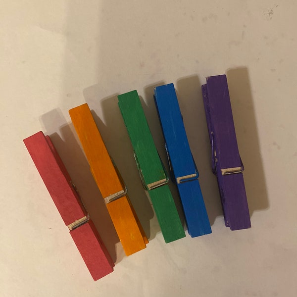 Clothes Pin Magnets - Etsy