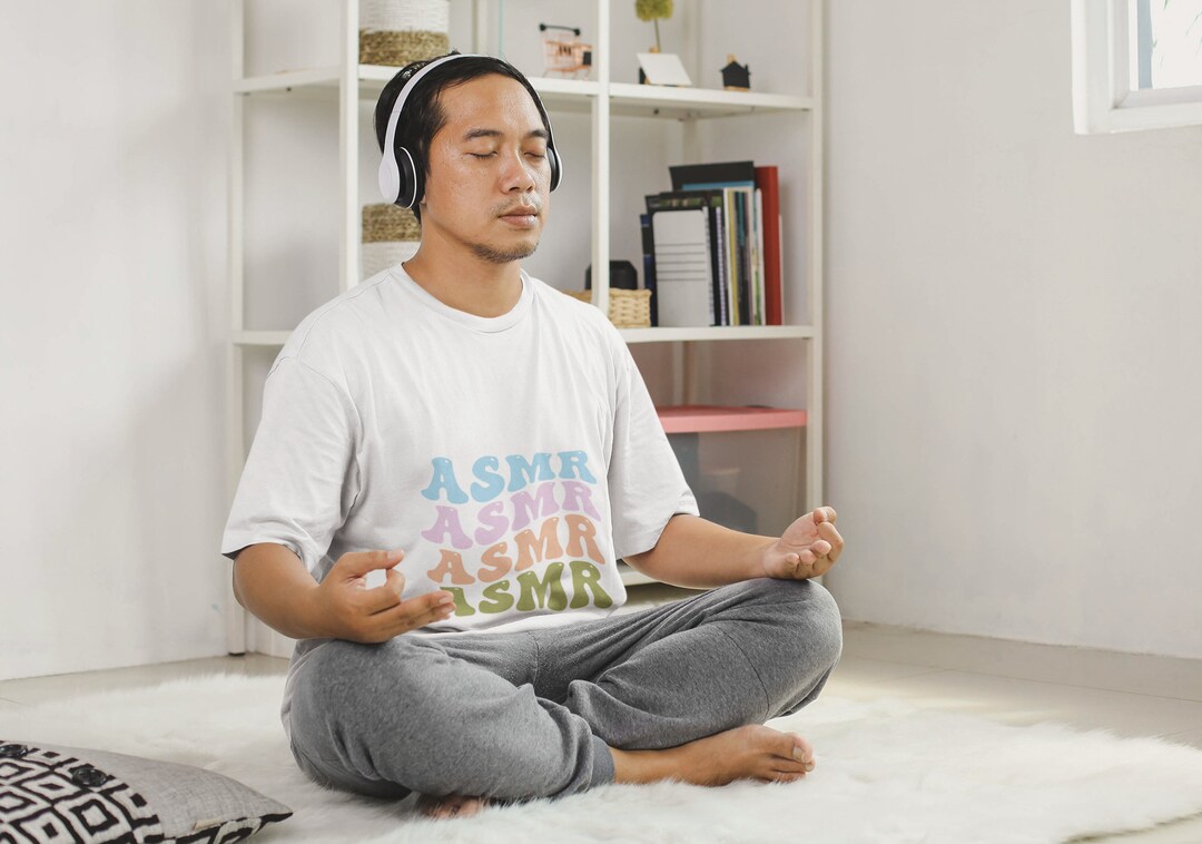 Men's Classic ASMR Tee T-shirt Relax Tingles - Etsy