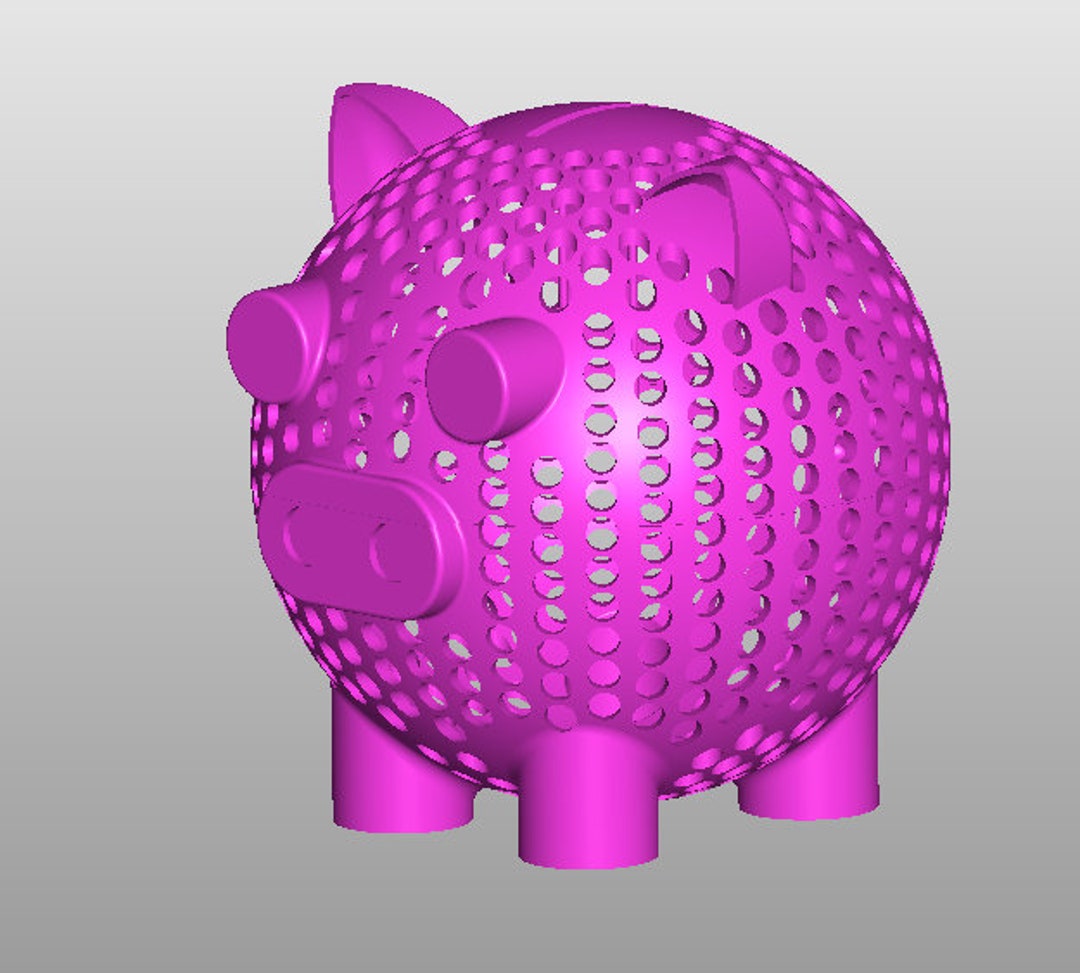 Piggybank, Piggy Bank, Piggy_bank, Stl, 3D Print - Etsy