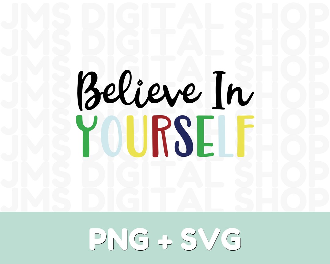 Autism SVG Austism Mom SVG Believe in Yourself SVG - Etsy