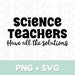 Science Teacher SVG Science Teacher PNG Science Teacher Gift Teacher ...