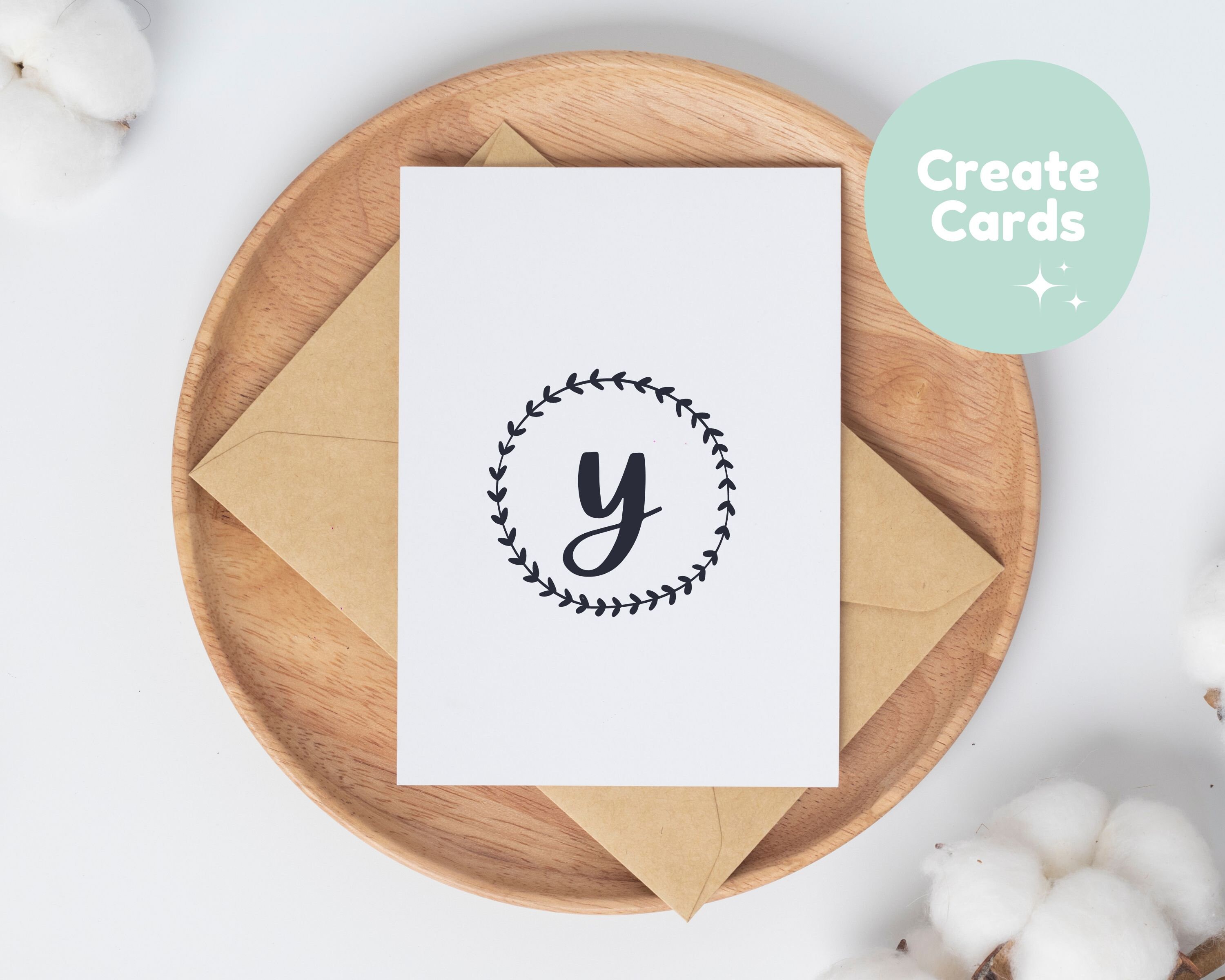 Monogram SVG Bundle Last Name Svg Initial Monogram Svg Monogram Wreath ...