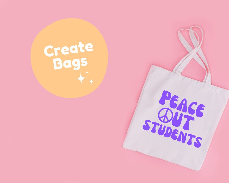 Peace Out Svg Summer Break Svg End of School Year Svg Last Day of ...