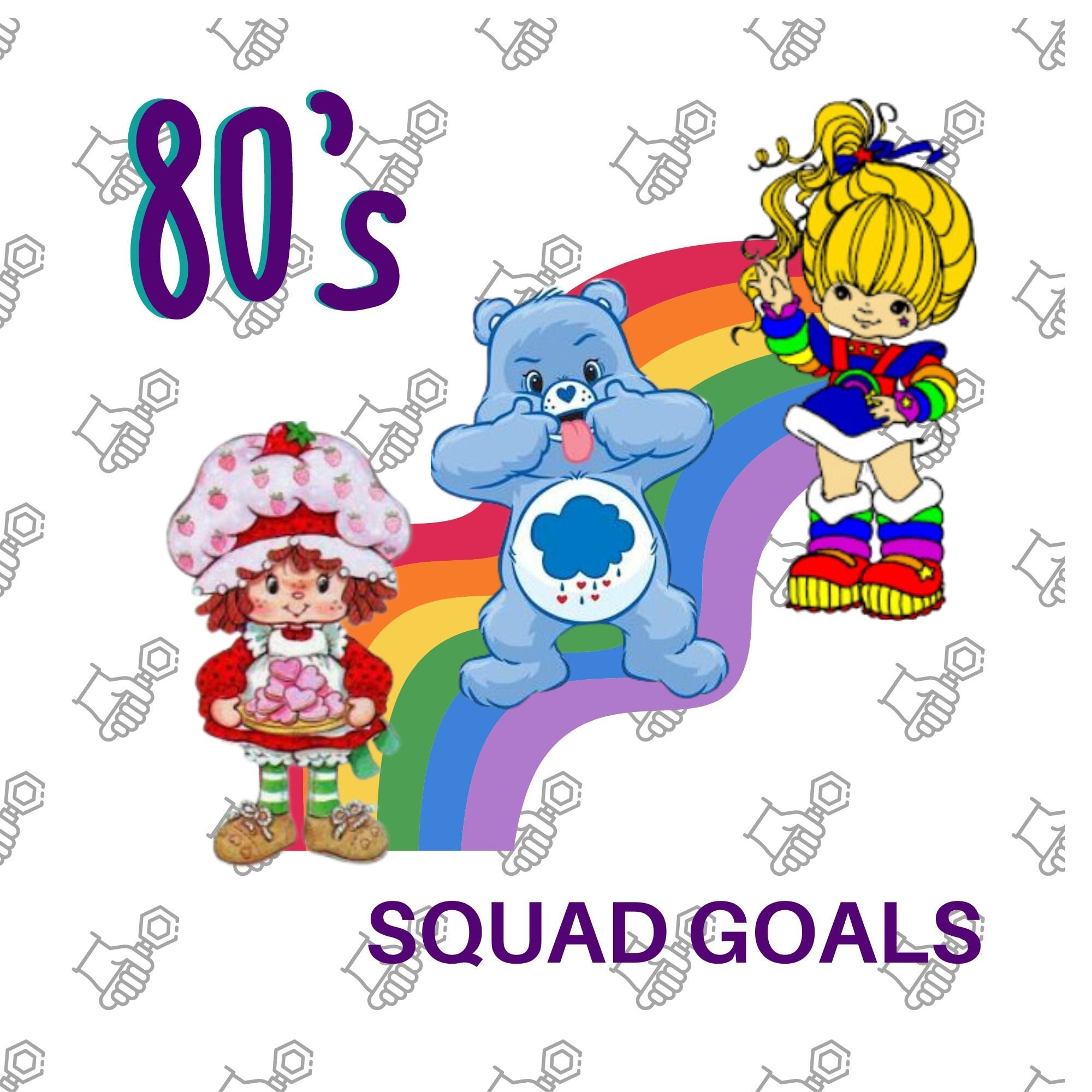 80s Squad Goal SVG File 80s Shirt SVG File 80s Digital File - Etsy UK