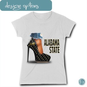Alabama State HBCU Heels PNG Bundle: Sassy Shoes Sublimation (digital ...
