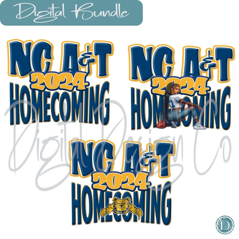 North Carolina A&T HBCU Homecoming Digital Design Aggie Dawg Legacy Png ...