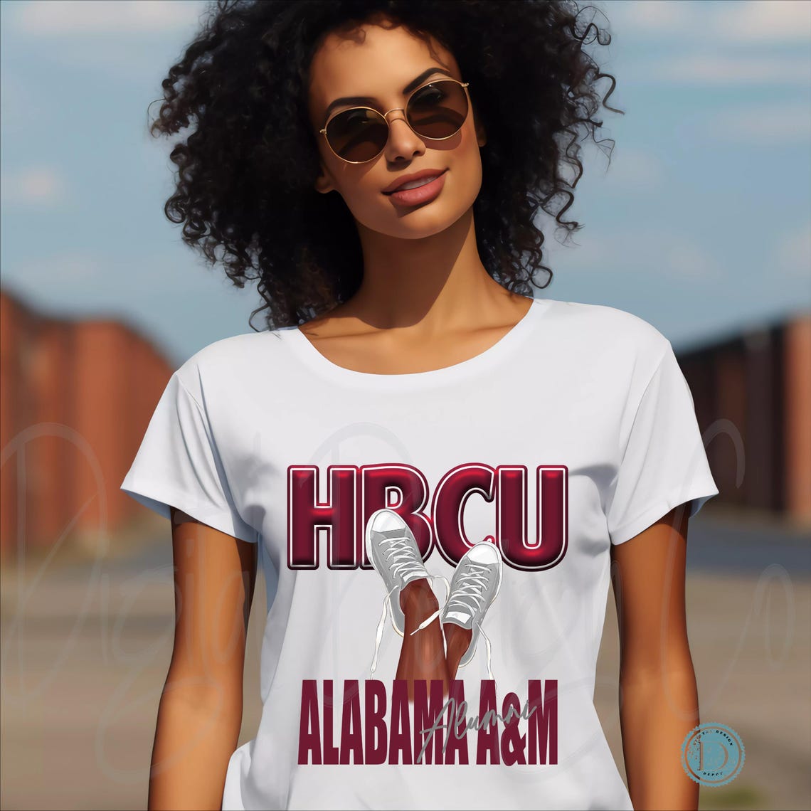 Alabama A&M HBCU Swag PNG: Black Woman Sneakers (digital File) - Etsy