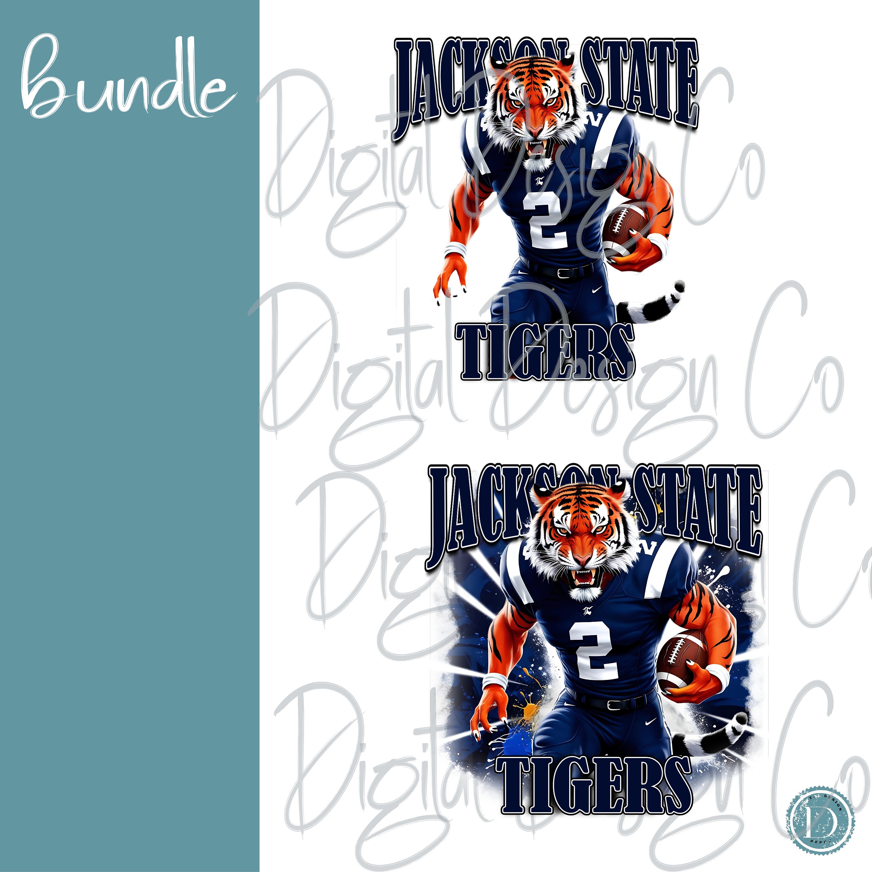 Jackson State- HBCU Mascot Bundle, Png, Digital File, Sublimation File ...