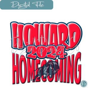 Howard University Homecoming, HBCU Swag, Png, Digital File, Sublimation ...