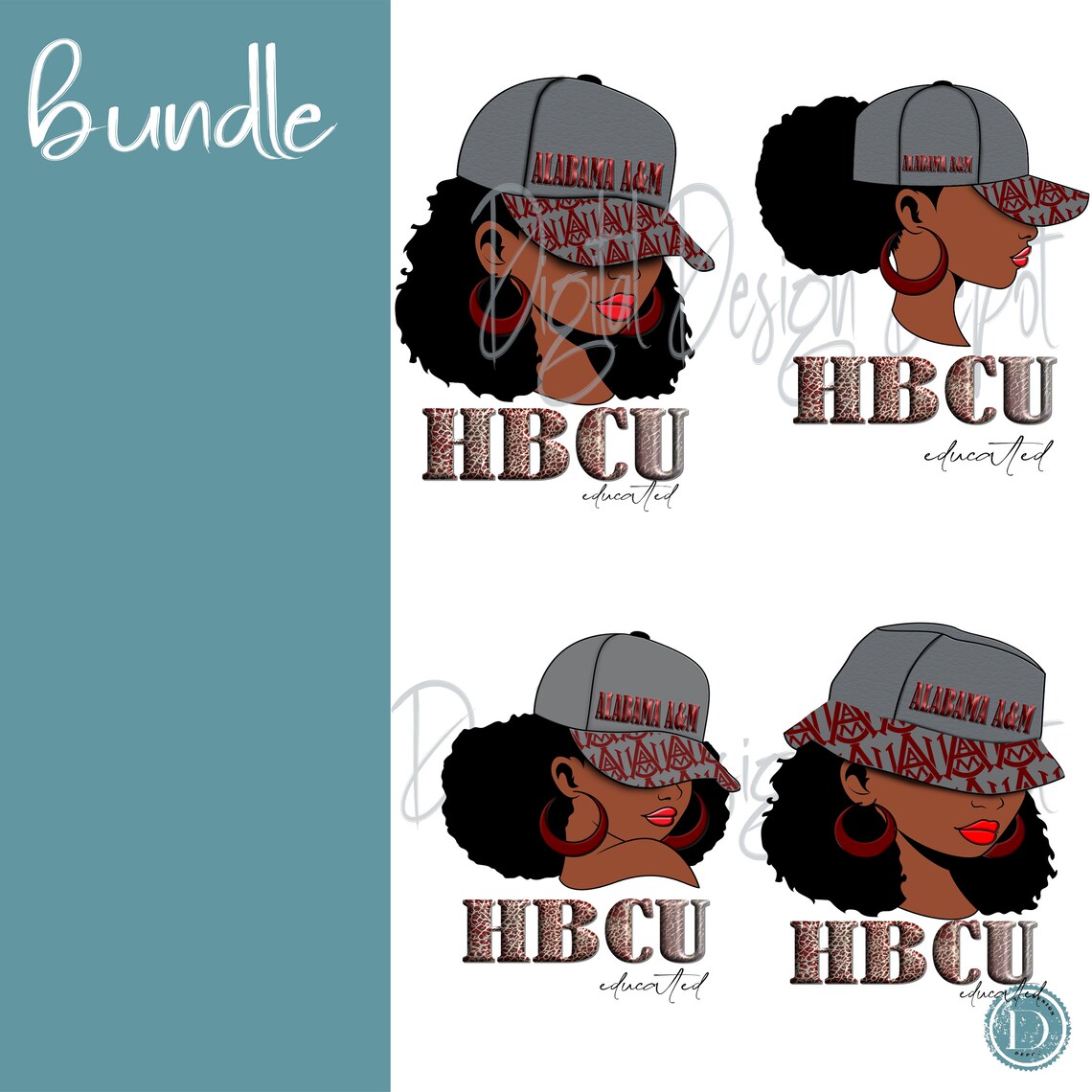 Alabama A&M - Bundle, HBCU Swag, Png, Digital File, Sublimation File ...