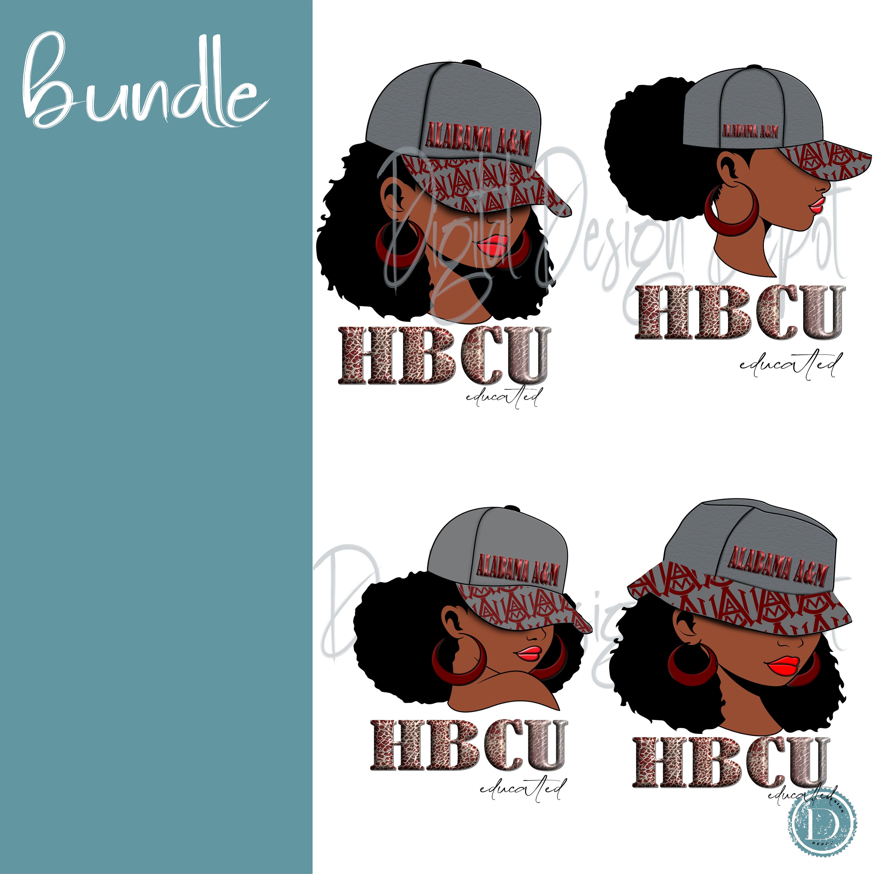 Alabama A&M - Bundle, HBCU Swag, Png, Digital File, Sublimation File ...