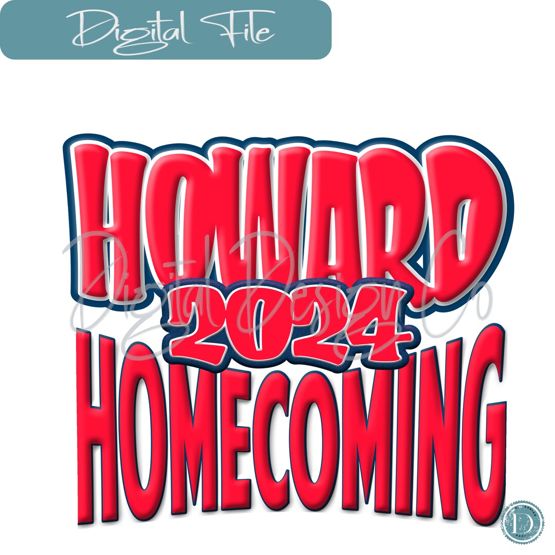 Howard University Homecoming, HBCU Swag, Png, Digital File, Sublimation ...