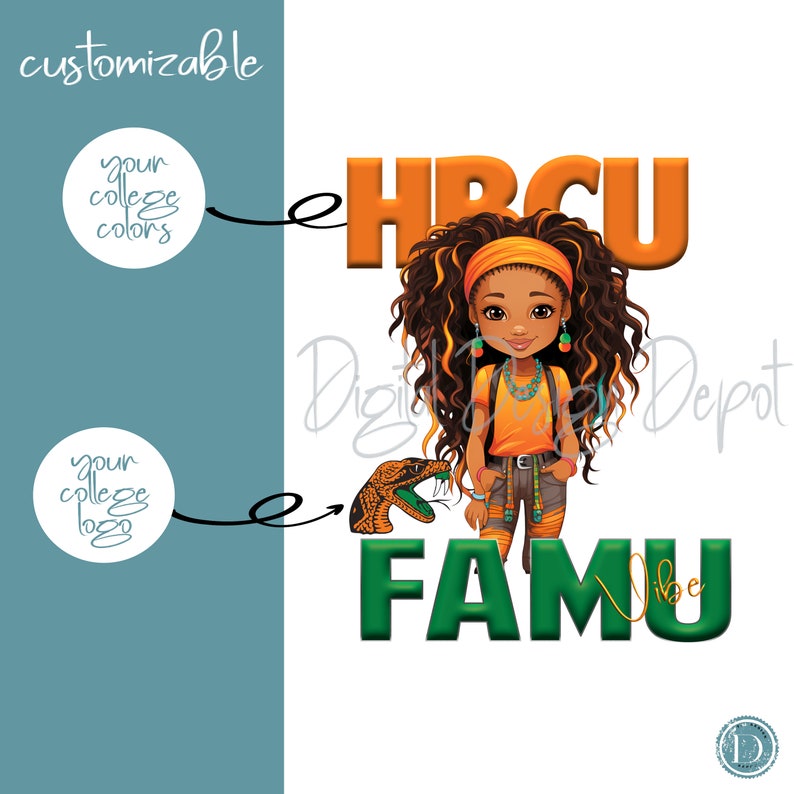 Florida A&M, FAMU, HBCU Swag, Png, Digital File, Sublimation File, DTF ...