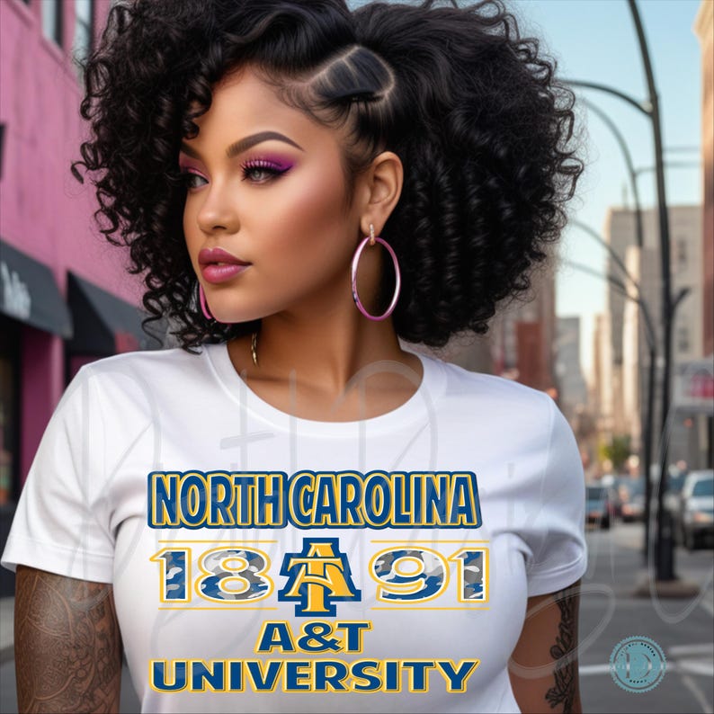 North Carolina A&T PNG: Aggie Dawg HBCU Design for Sublimation - Etsy