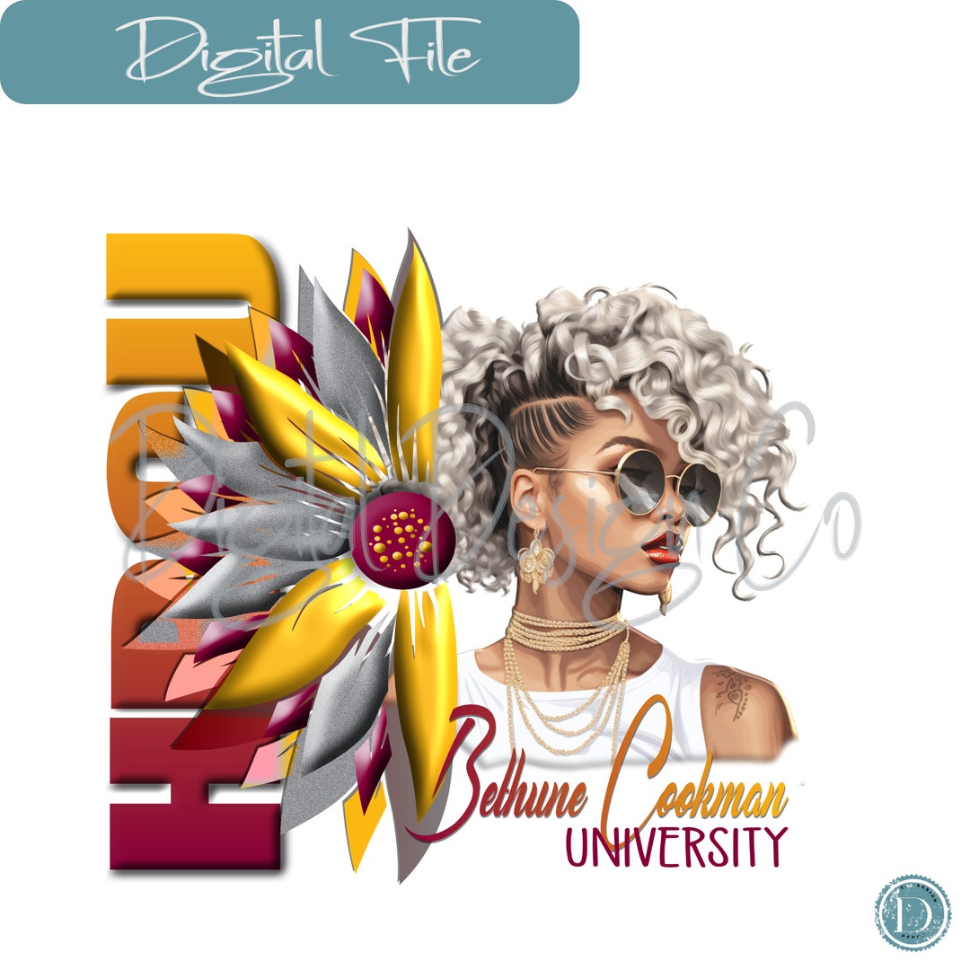 Bethune Cookman Bundle | HBCU PNG Digital File for Sublimation & DTF ...