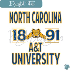 North Carolina A&T SVG File: HBCU Aggie Pride (digital Download) - Etsy