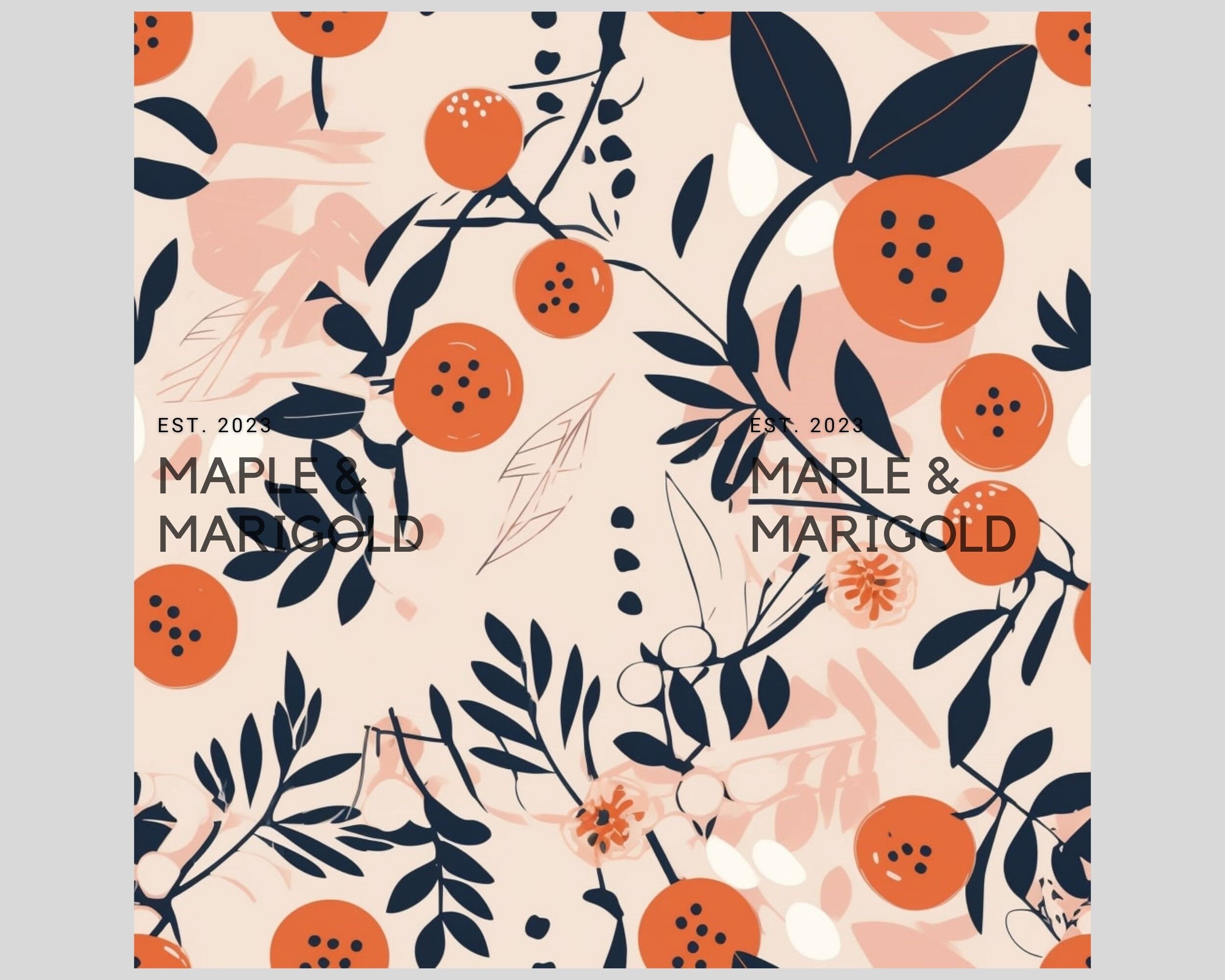 Flower Digital Paper, Printable Paper, Floral Patterns, Cute Design ...