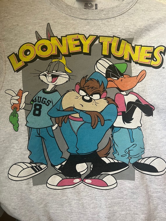 Vintage Looney Tunes Sweatshirt Sized Small - Etsy Vintage Looney Tunes Sweatshirt Sized Small - Etsy
